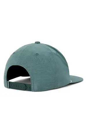 Travis Mathew Patron Badge Baseball Cap - Silver Pine