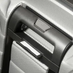 SAMSONITE Proxis Hardside 30" Checked Spinner Luggage - Silver