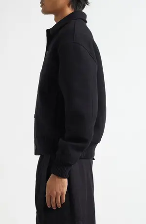 Jacquemus Le Feltro Bomber Jacket - Black