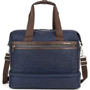 TRAVELPRO Platinum Elite Drop-bottom Weekender Bag - True Navy Blue