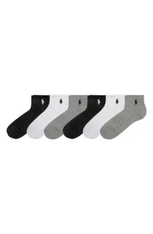 Ralph Lauren 6-pack Ankle Socks - Ghast