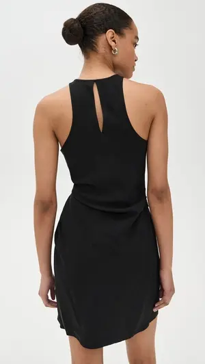 A.L.C. Rue Sleeveless Mini Dress - Black