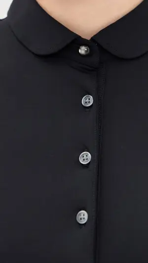 Greyson Scarlett Polo Shirt With Partial Button Placket And Logo Patch - Shepherd