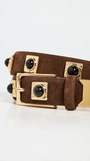 AUREUM No. 2 Suede Studded Belt