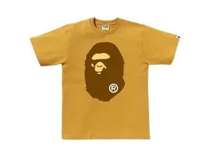 BAPE Big Ape Head T-shirt Yellow