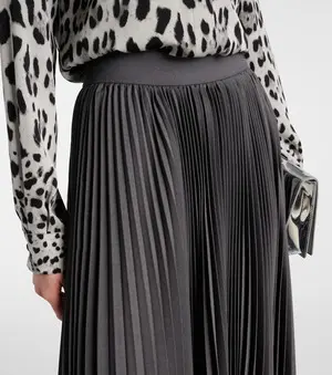 Dolce & Gabbana Pleated Midi Skirt
