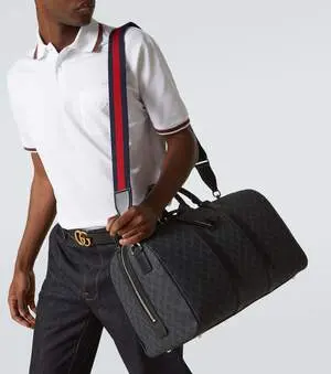 Gucci Gg Supreme Canvas Duffle Bag