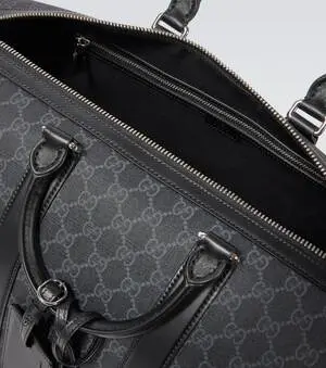Gucci Gg Supreme Canvas Duffle Bag