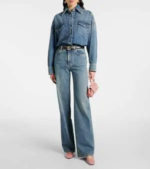 Dolce & Gabbana High-rise Wide-leg Jeans