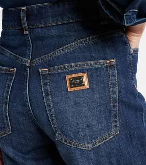Dolce & Gabbana High-rise Denim Shorts