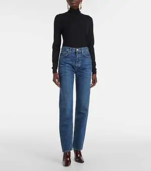 AGOLDE 90's Pinch Waist Long Straight Jeans