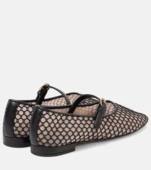 Ulla Johnson Isobel Mesh Mary Jane Flats