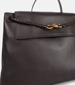Bottega Veneta Ciao Ciao Knot Large Tote - Brown