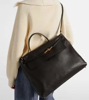 Bottega Veneta Ciao Ciao Knot Large Tote - Brown