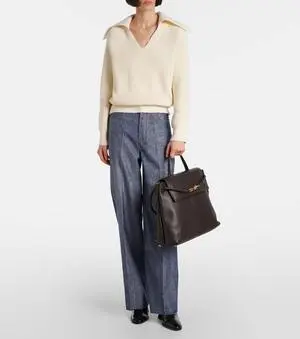 Bottega Veneta Ciao Ciao Knot Large Tote - Brown