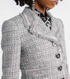 Dolce & Gabbana Lamé Bouclé Jacket