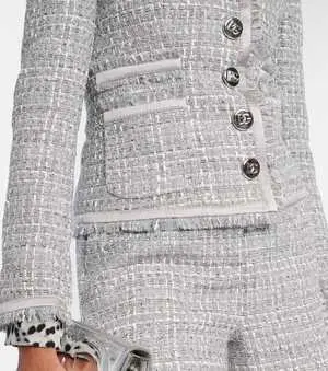 Dolce & Gabbana Lamé Bouclé Jacket