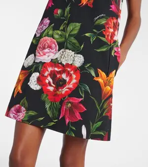 Dolce & Gabbana Floral Minidress - Multicoloured