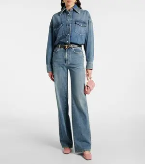 Dolce & Gabbana High-rise Wide-leg Jeans