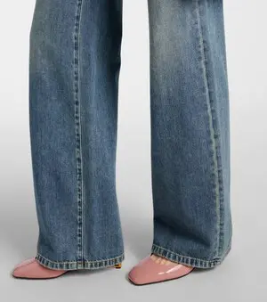 Dolce & Gabbana High-rise Wide-leg Jeans