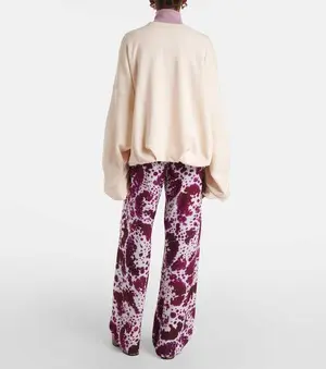 Dries Van Noten Cotton Sweatshirt - White