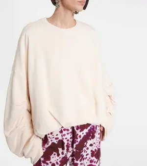 Dries Van Noten Cotton Sweatshirt - White
