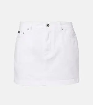 DOLCE & GABBANA Dolce&Gabbana Denim Mini Skirt