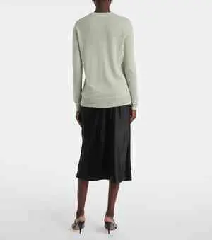 JOSEPH Cashair Cashmere Sweater - Green