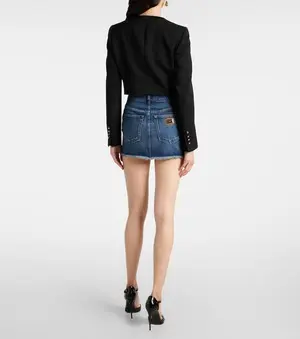 Dolce & Gabbana Denim Mini Skirt