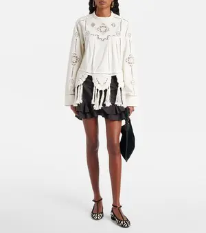 Ulla Johnson Polline Leather Ballet Flats