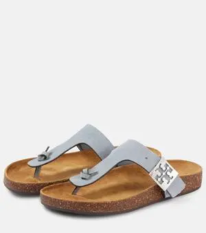 Tory Burch Mellow Suede Thong Sandals