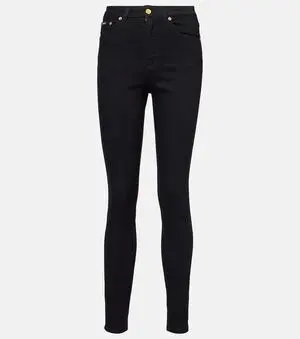 Dolce & Gabbana High-rise Skinny Jeans - Black