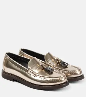 Brunello Cucinelli Almond Toe Flats For Women