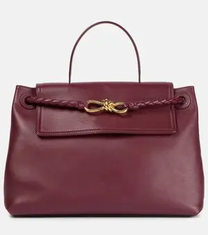 Bottega Veneta Ciao Ciao Medium Leather Tote Bag - Burgundy