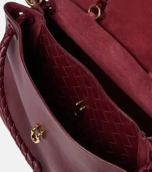 Bottega Veneta Ciao Ciao Medium Leather Tote Bag - Burgundy