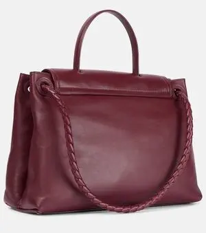 Bottega Veneta Ciao Ciao Medium Leather Tote Bag - Burgundy