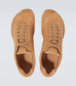 Loewe Ballet Runner 2.0 Leather Sneakers - Brown