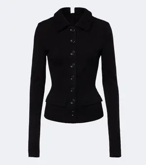 Dolce & Gabbana Virgin Wool Cardigan - Black