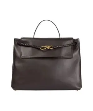 Bottega Veneta Ciao Ciao Knot Large Tote - Brown