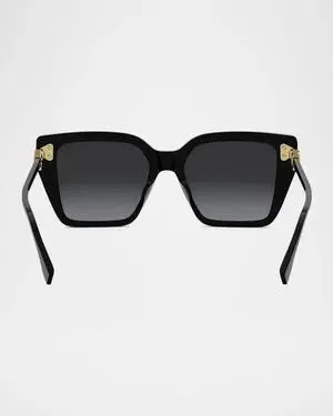 Fendi Ff Diamonds Sunglasses - Black