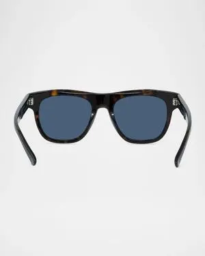 Vuarnet Belvedere 06 Square Sunglasses - Dark Havanablue