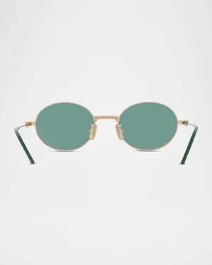 Givenchy Gv Speed Oval Sunglasses - Sengldgrn