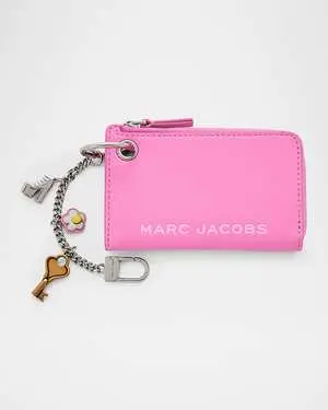 Marc Jacobs The Coin Charm Case - Bow Pink