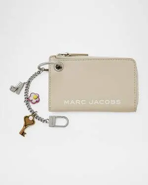 Marc Jacobs The Coin Charm Case Cloud White