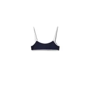 Miu Miu Technical Knit Swimsuit - Blue/white