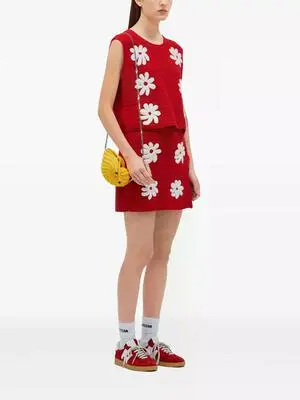 MSGM Crochet-knit Top