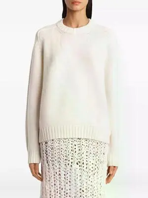 Khaite Cashmere Sweater - White