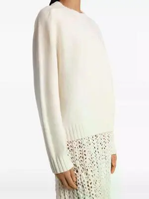 Khaite Cashmere Sweater - White