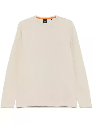 BOSS Logo-embroidered Sweater