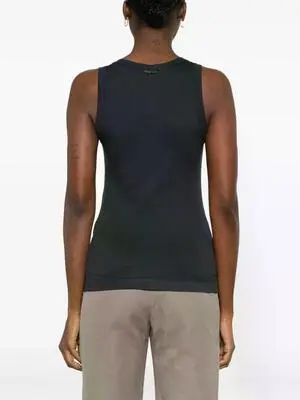 Brunello Cucinelli Fine-ribbed Tank Top - Blue